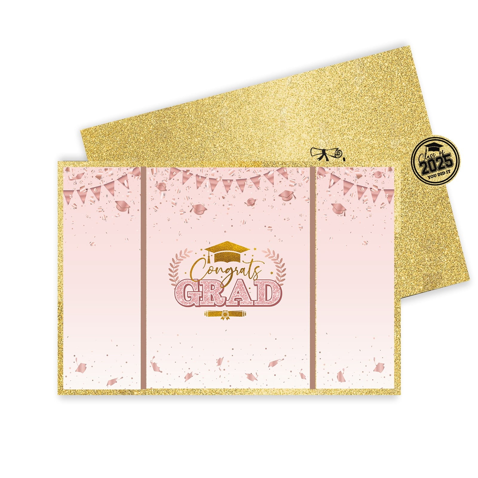 Rose Gold Graduation Party Decorations for Women, Class of 2025 ...
