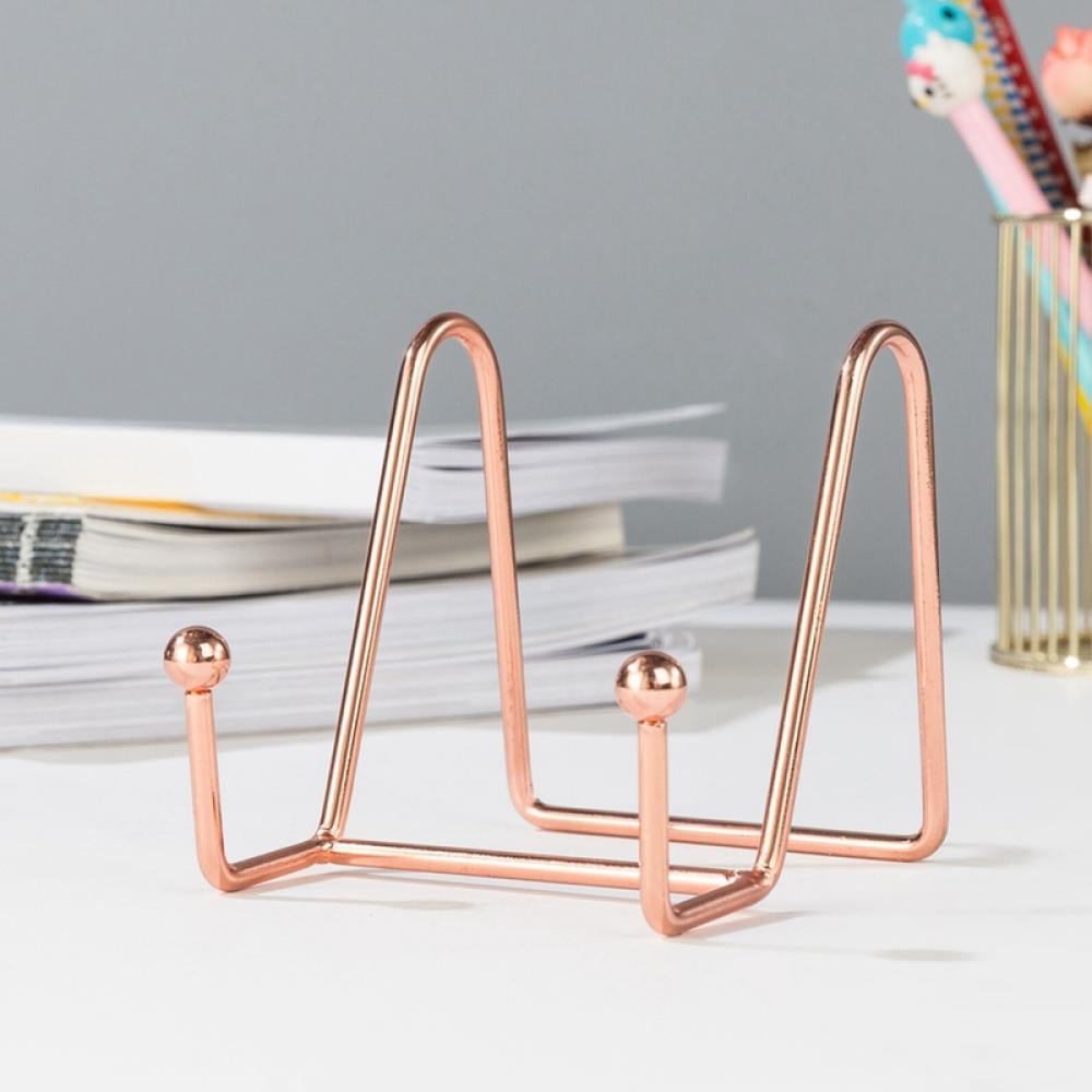Rose Gold Metal Display Stands Plate Holder Display Stand for ...