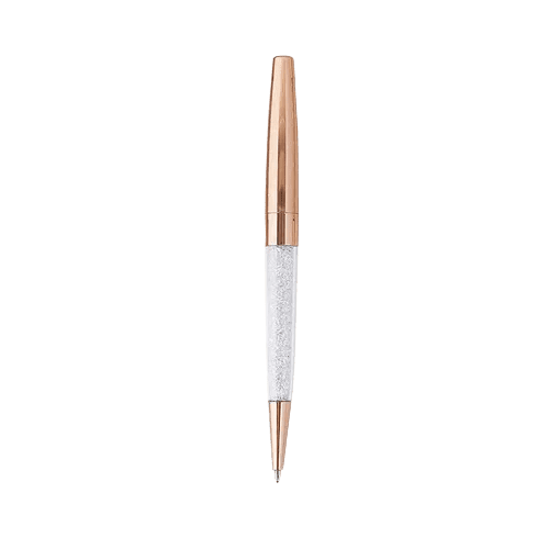 Rose Gold Pen Bling Diamond Pens Fine Black Ink Crystal Ballpoint Pen ...