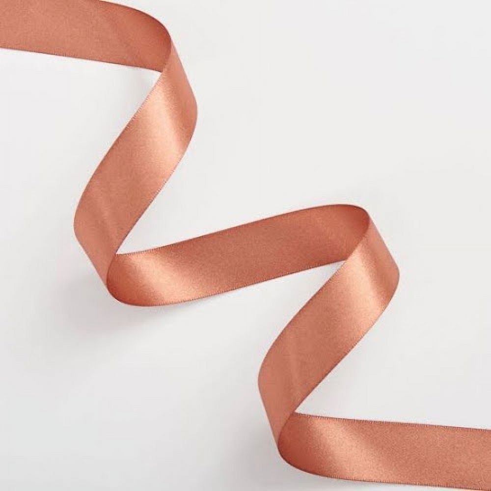 Rose Gold Satin Ribbon - Walmart.com