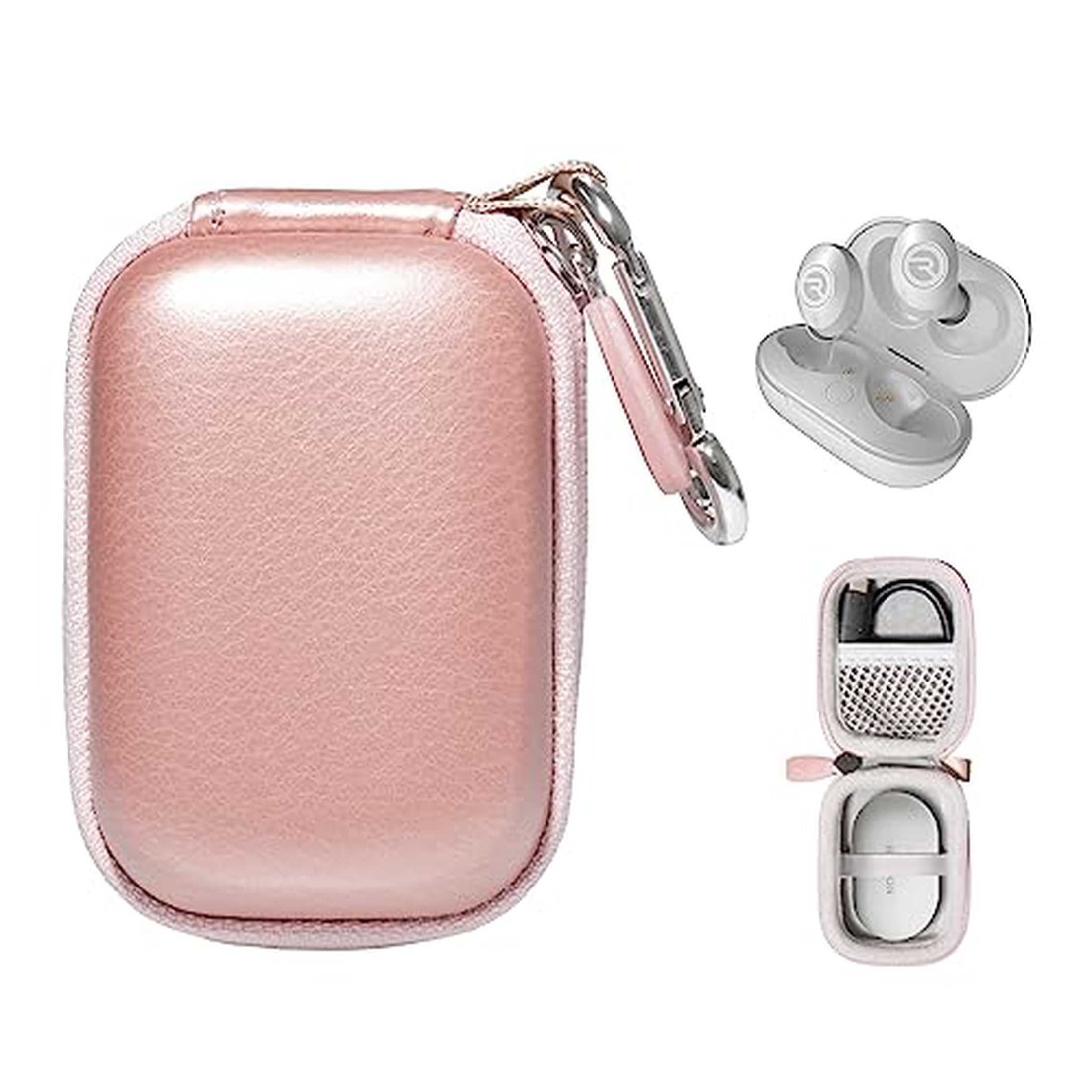 Rose Gold Slim Case for Raycon Everyday TWS Earbuds with Microphone ...