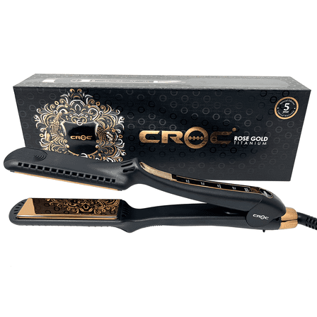CROC Infrared Flat Iron 1.5 Inch Titanium Plates Fully Digital ...
