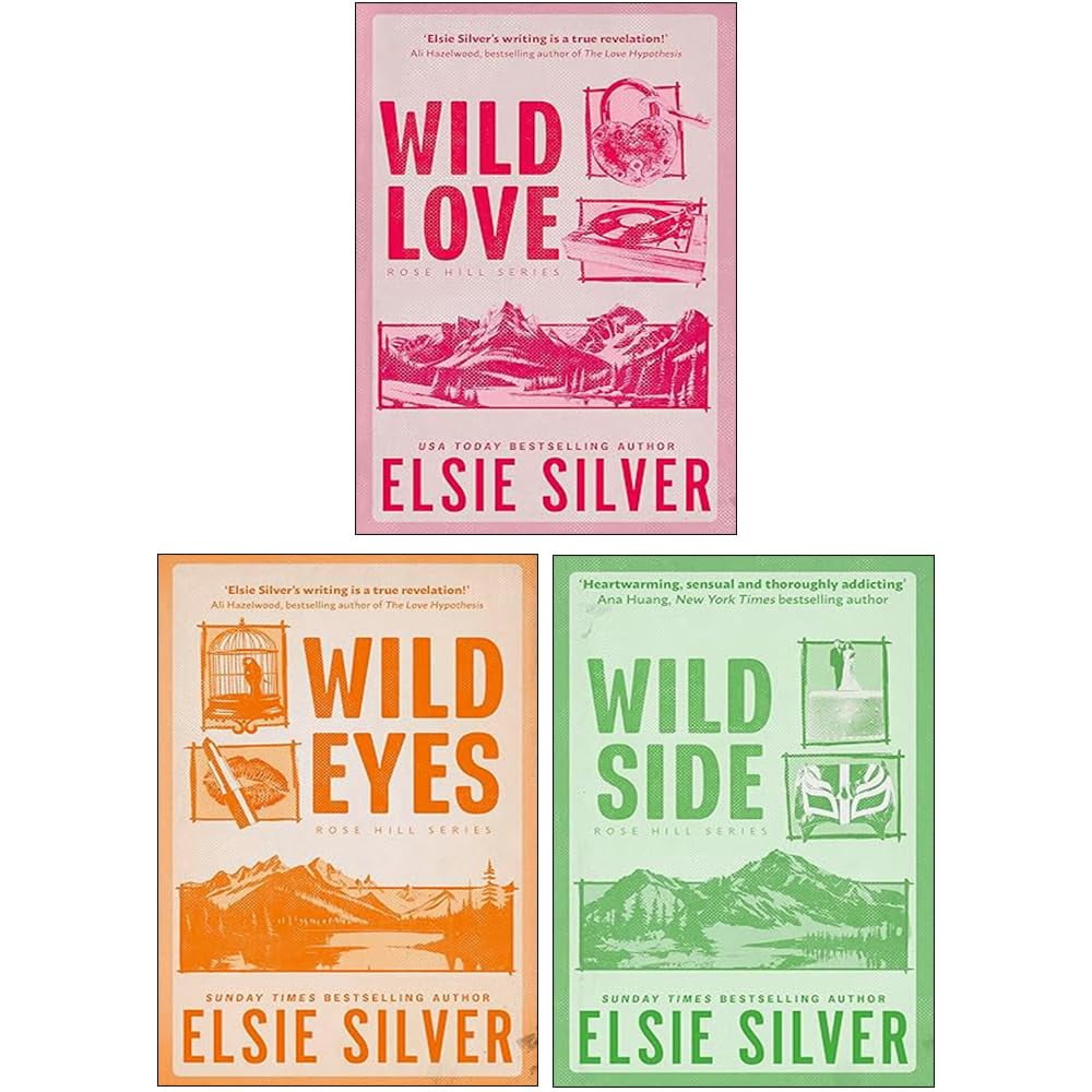Rose Hill Series 3 Books Collection Set By Elsie Silver (Wild Love ...