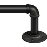 Rose Home Fashion, Curtain Rods, 48 in - 86 in Adjustable, Aluminum ...