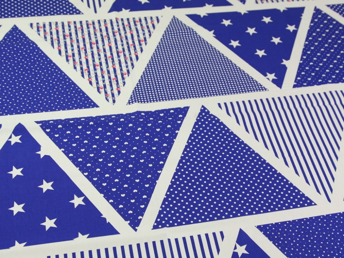 Rose & Hubble 100% Cotton Poplin Fabric Royal Blue - per yard - Walmart.com