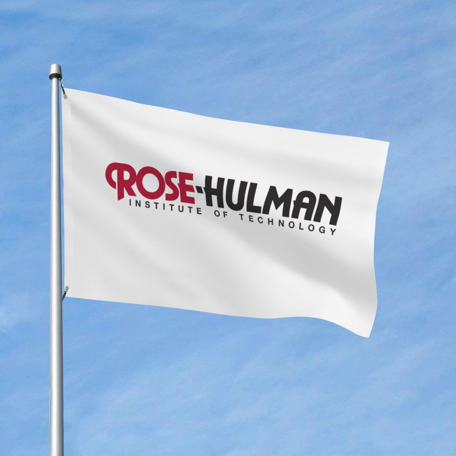 Rose-Hulman Institute Of Technology Logo 3x5 Ft Flag Double Sided ...