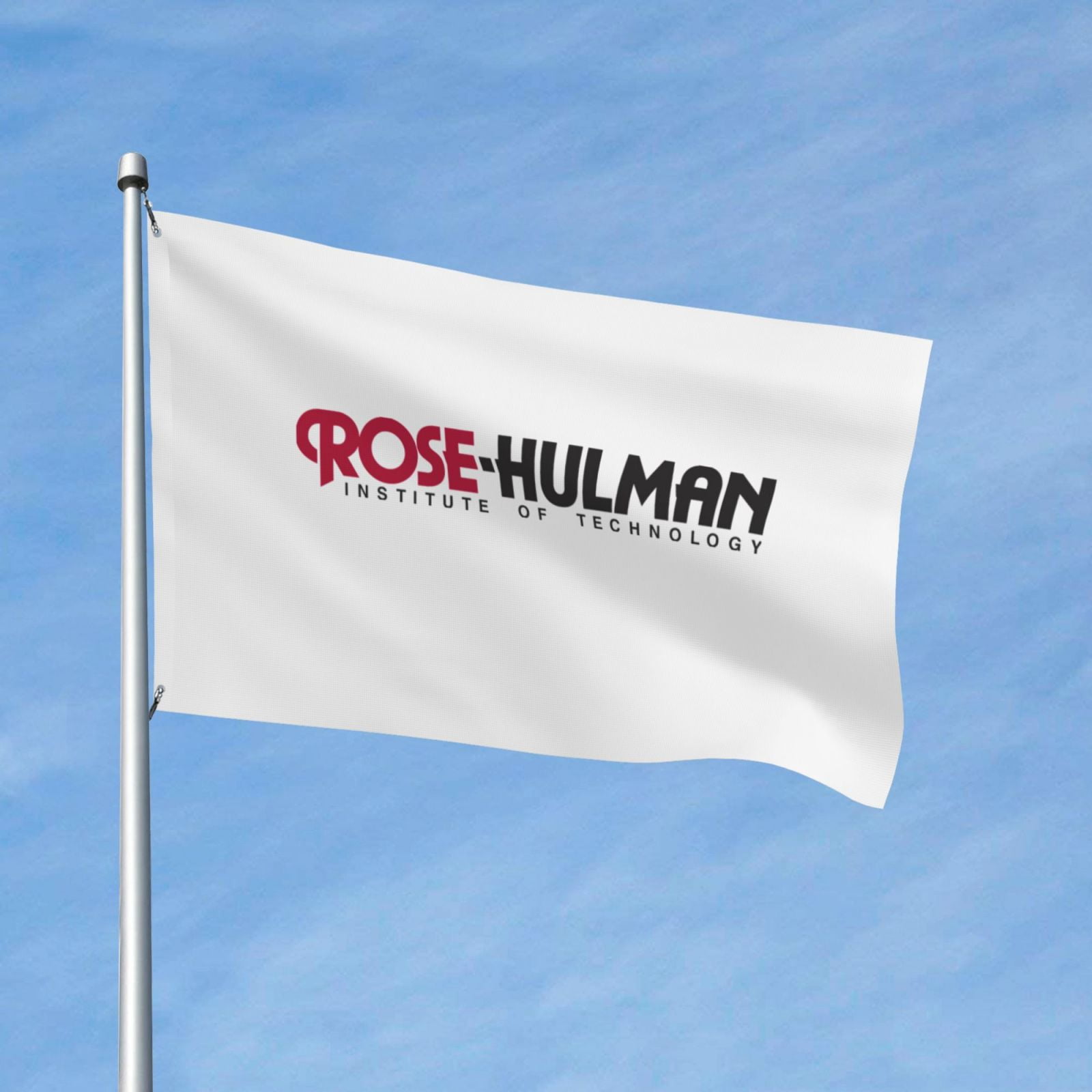 Rose-Hulman Institute Of Technology Logo 3x5 Ft Flag Double Sided ...
