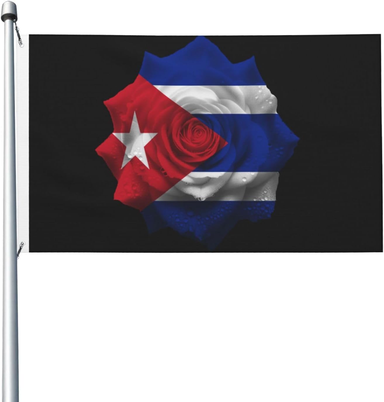 Rose Israel Israeli Flag 3x5 Ft Flag Duplex Prints Outdoor Double ...