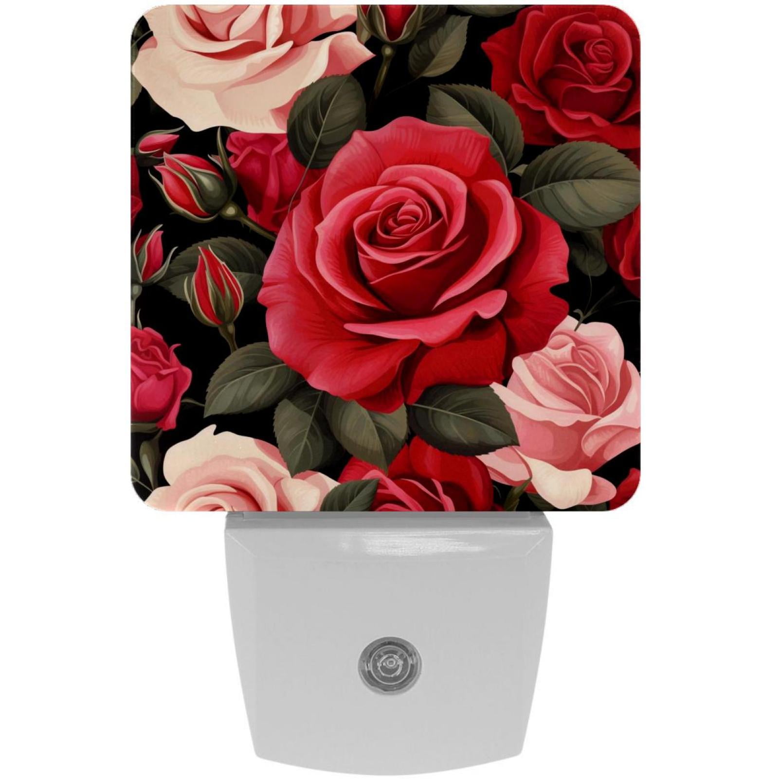 Rose LED Square Night Lights: Energy-Efficient and Stylish Illumination ...