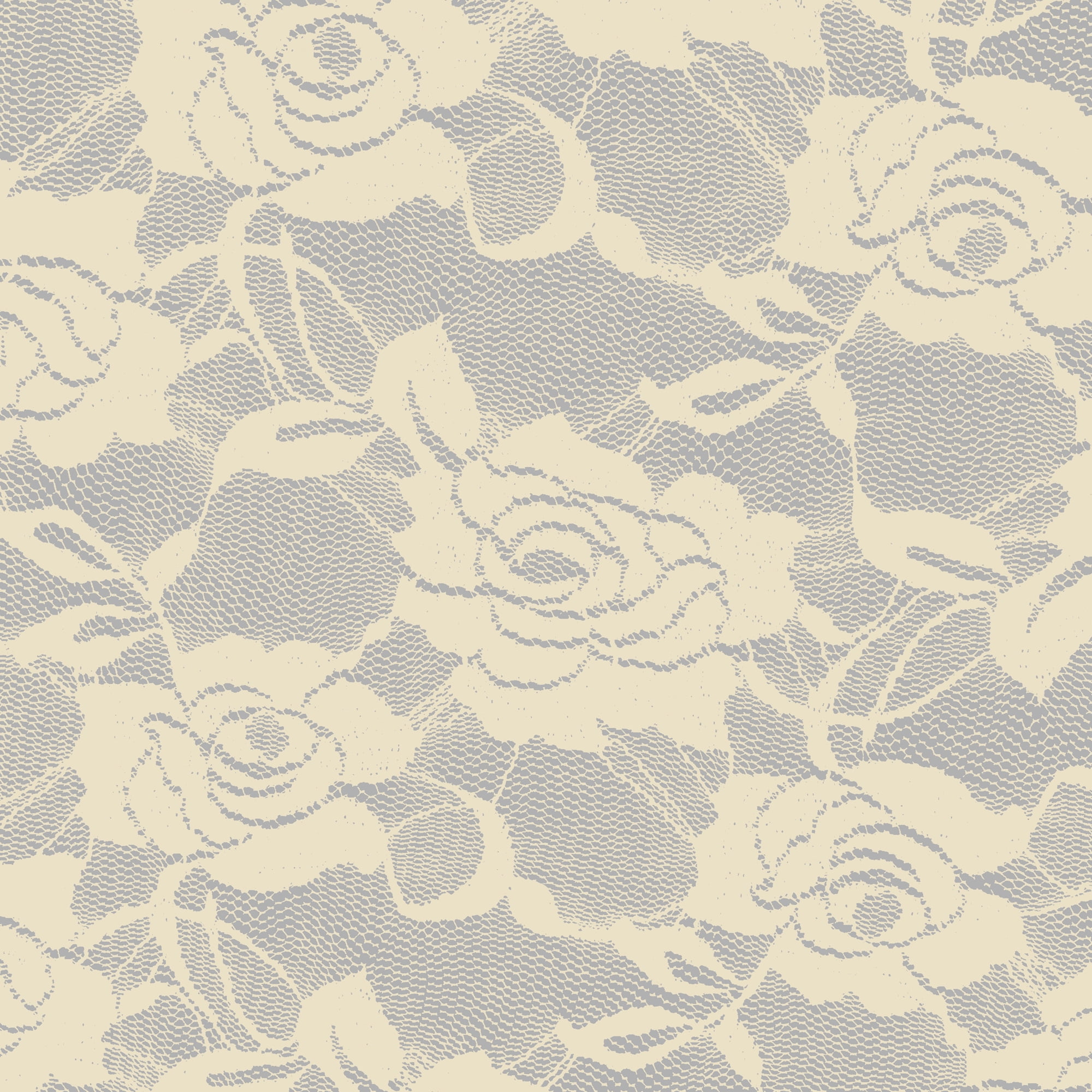 Rose Lace Ivory Fabric, per Yard - Walmart.com