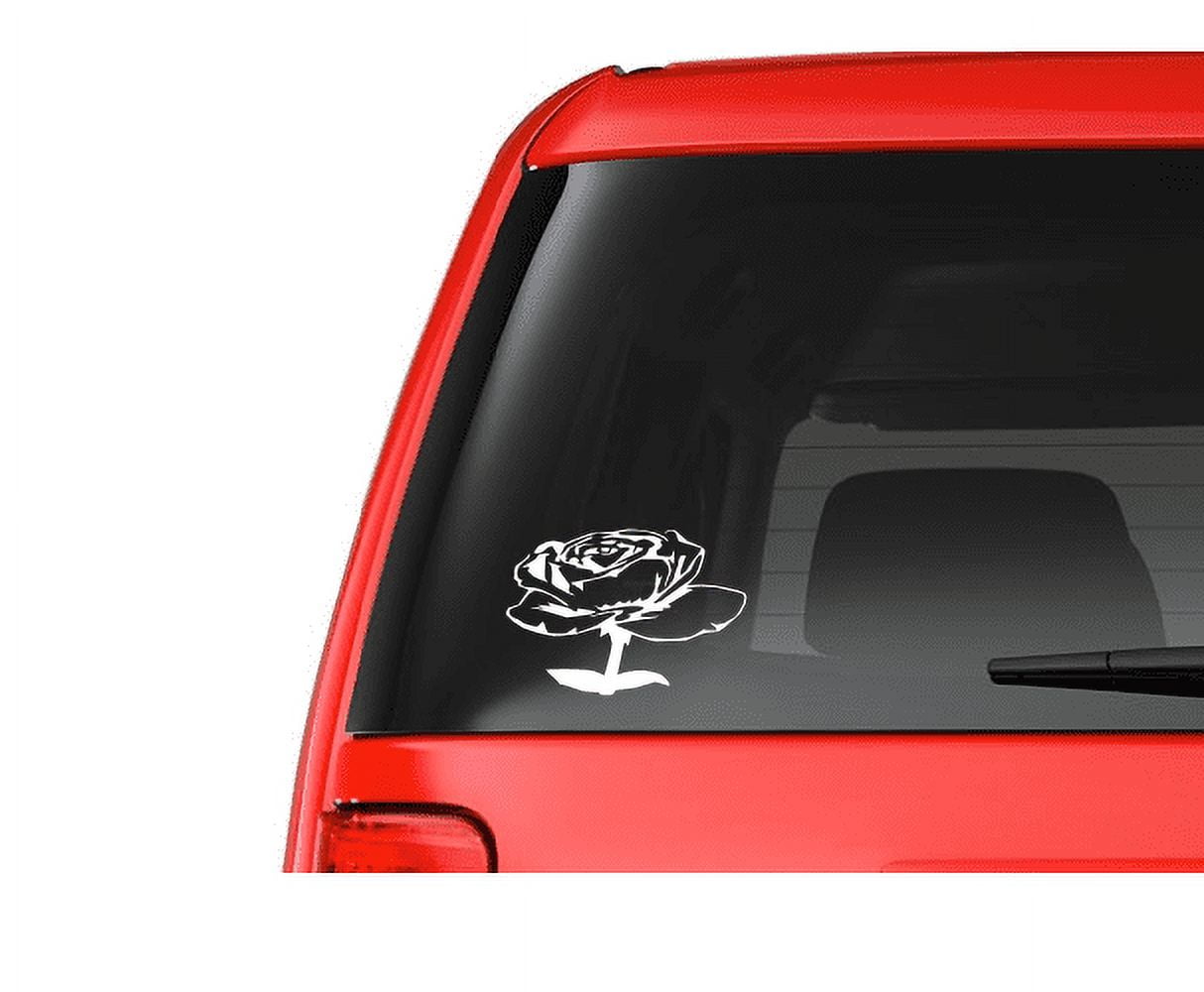 Rose (M8) Vinyl Decal Sticker Car/Truck Laptop/Netbook Window - Walmart.com