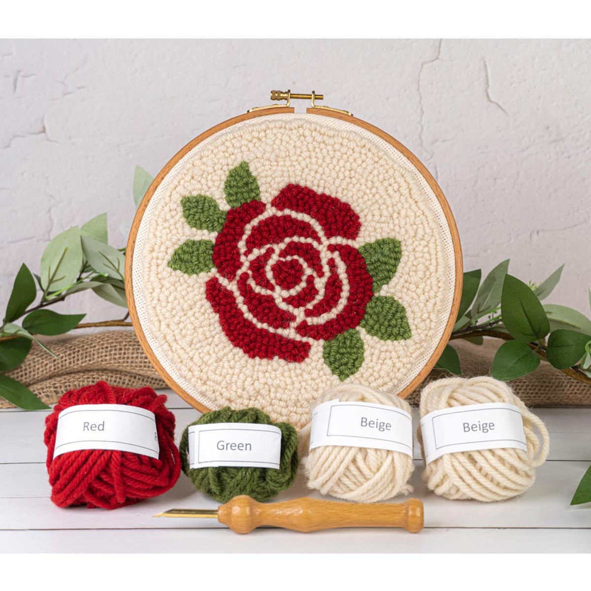 Rose Mini Punch Needle Kit - Walmart.com
