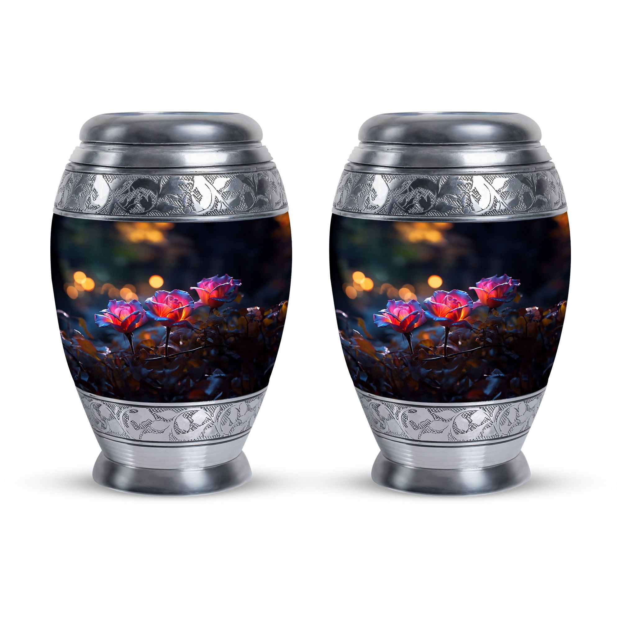Rose Paradise - Adult Cremation Urns - Keepsake - 3 Inch - Pack Of 2 ...