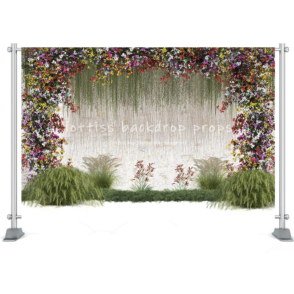 Rose Plant Wall Backdrop Love Dating Photography Props Flowers Wedding ...