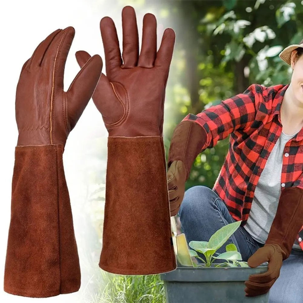 Rose Pruning Thorn-Proof Gardening Gloves With Forearm Protection For Men And Wo S - Walmart.com