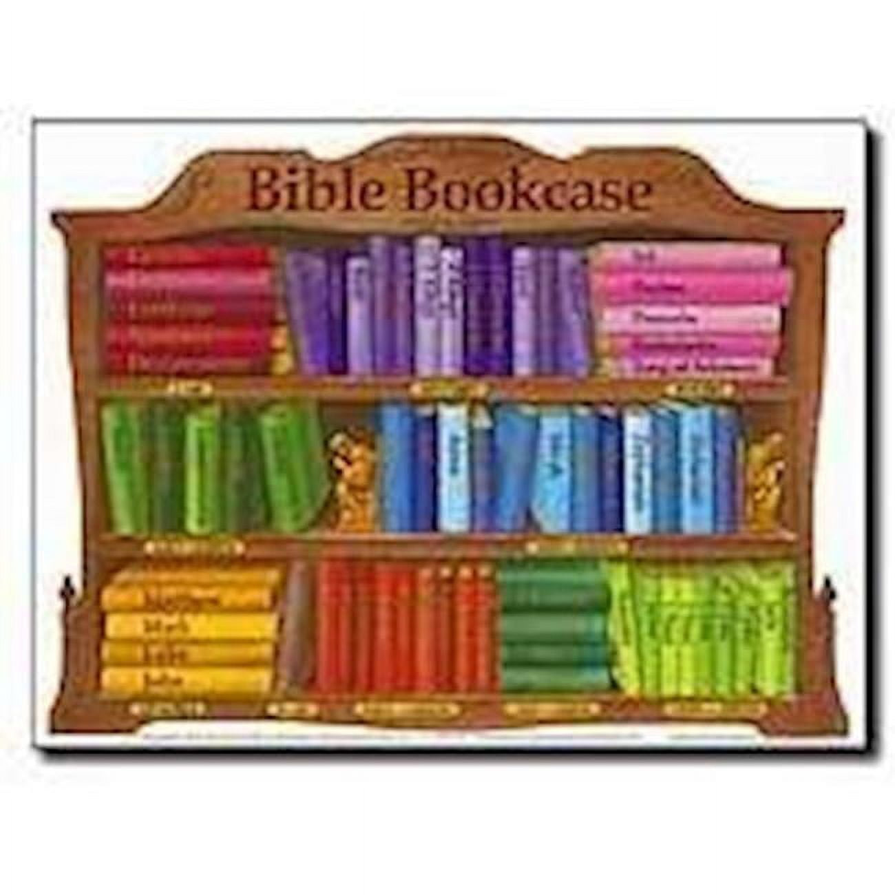 Rose Publishing 037245 19 x 26 in. Bible Bookcase Wall Chart - Walmart.com