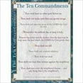 Rose Publishing Chart Ten Commandments Kjv Laminated - Walmart.com