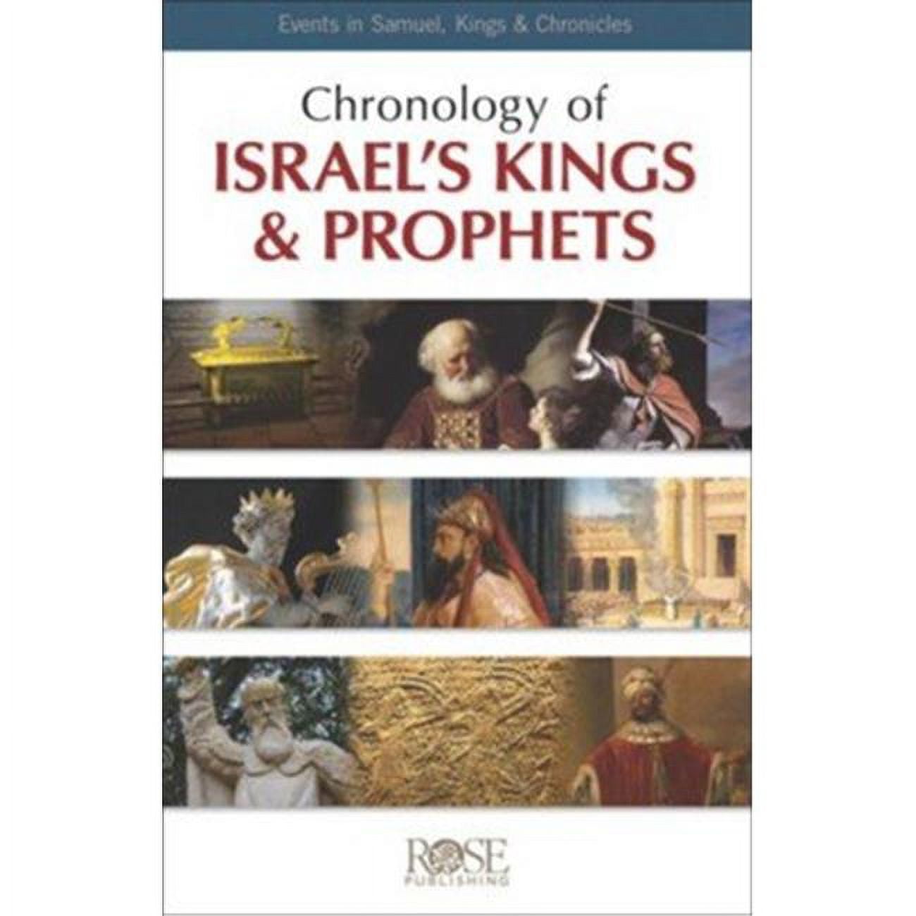 Rose Publishing Chronology of Israels Kings & Prophets Pamphlet - Pack of 5 - Walmart.com