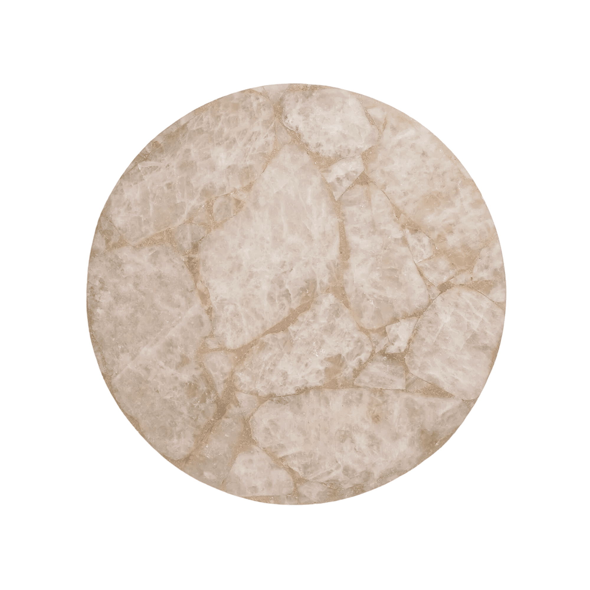 Serein Wellness Rose Quartz Crystal Agate Cheese Board Platter, Small ...