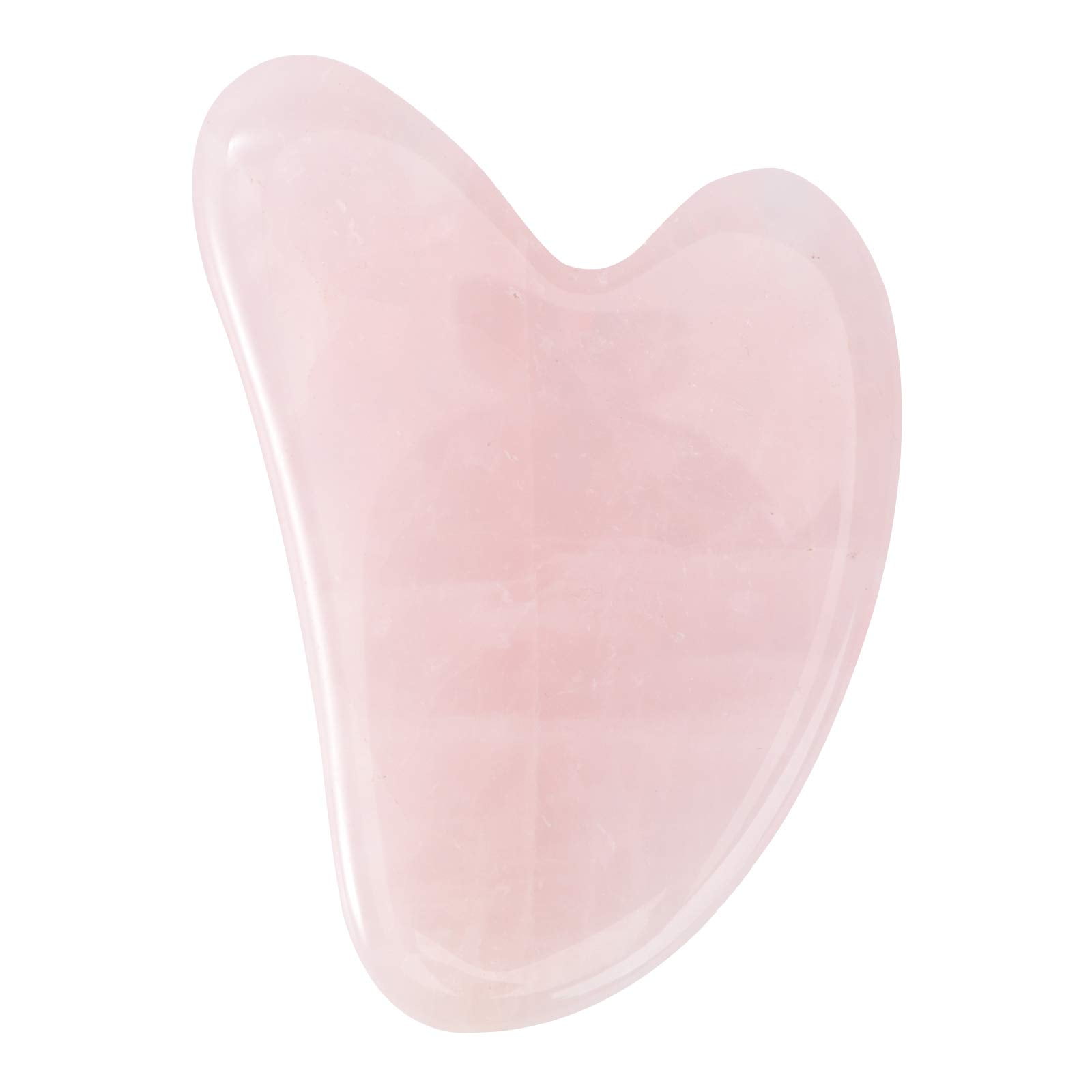 Rose Quartz Gua Sha Facial Tools, Natural Gua Sha Scraping Massage Tool ...