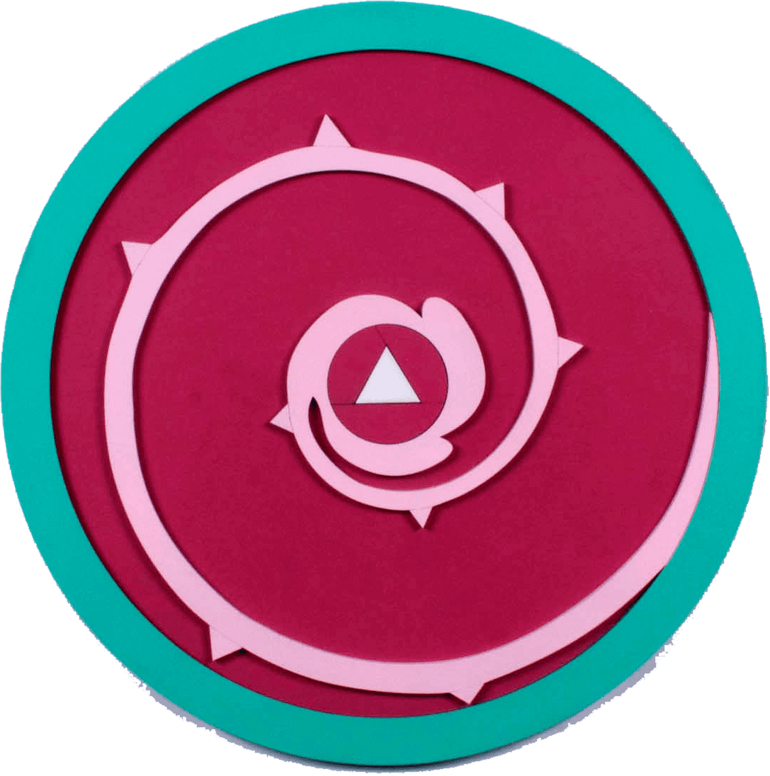 Rose Quartz Shield | 17" Wooden Cosplay Prop | Steven Universe Costume ...