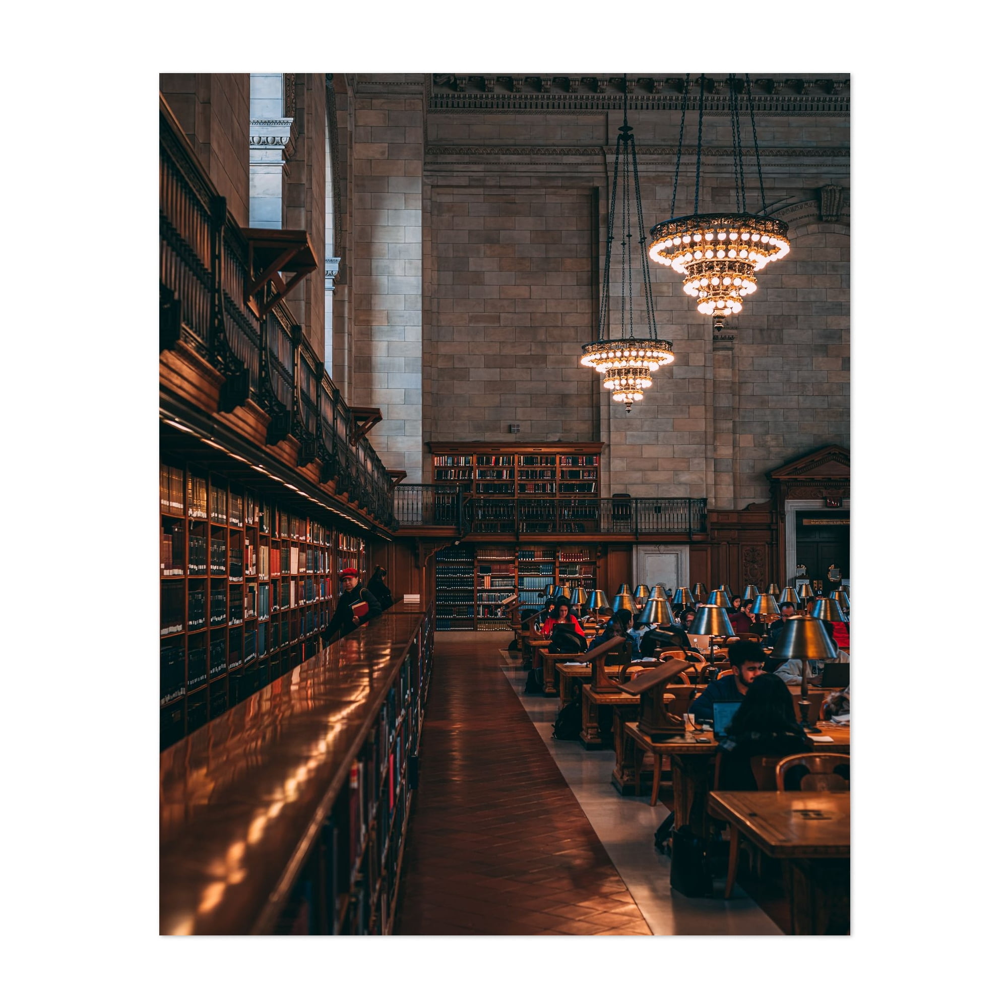 Rose Reading Room, NYPL 02 - Manhattan New York Photography Library ...