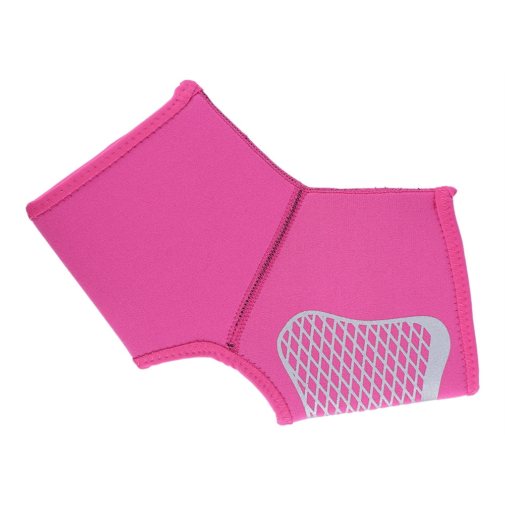 Rose Red Ankle Compression Sleeve - Large Size - Ankle Support Brace ...