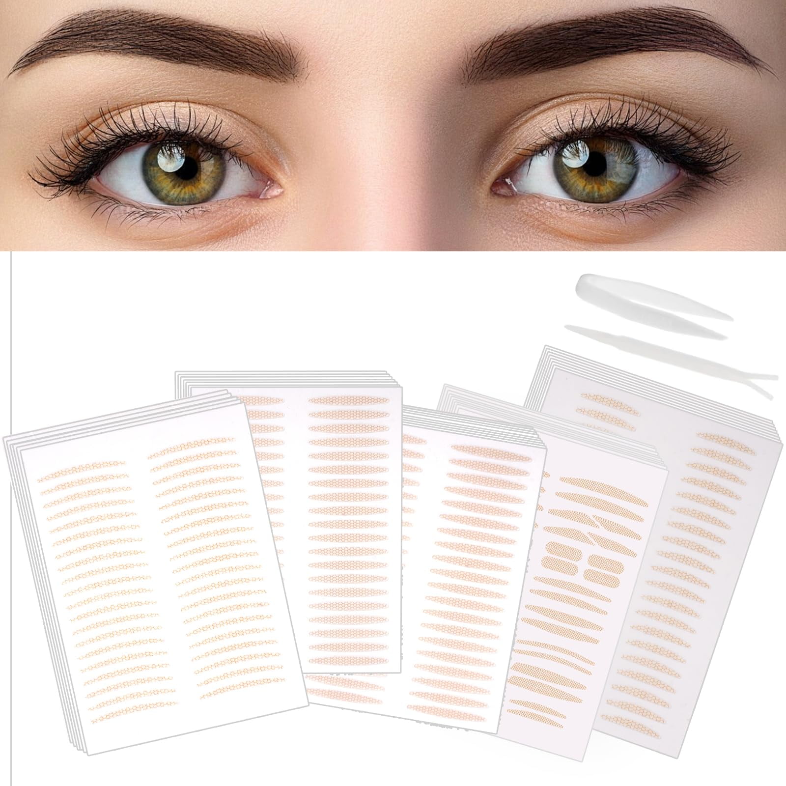 Rose Romee 1000 Pcs IFF17 Eyelid Lifter Strips, Invisible Eyelid Tape ...