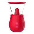 Rose Sex Stimulator Pour Femmes Sucer Rose Vibromasseur Lapin Puissant