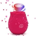 Rose Sex Toy For Women Rose Sucking Vibrator Clitoral Nipple