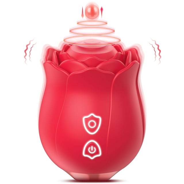 Rose Sex Toys Stimulator For Women Kerero Rose Toy With 9 Tapping