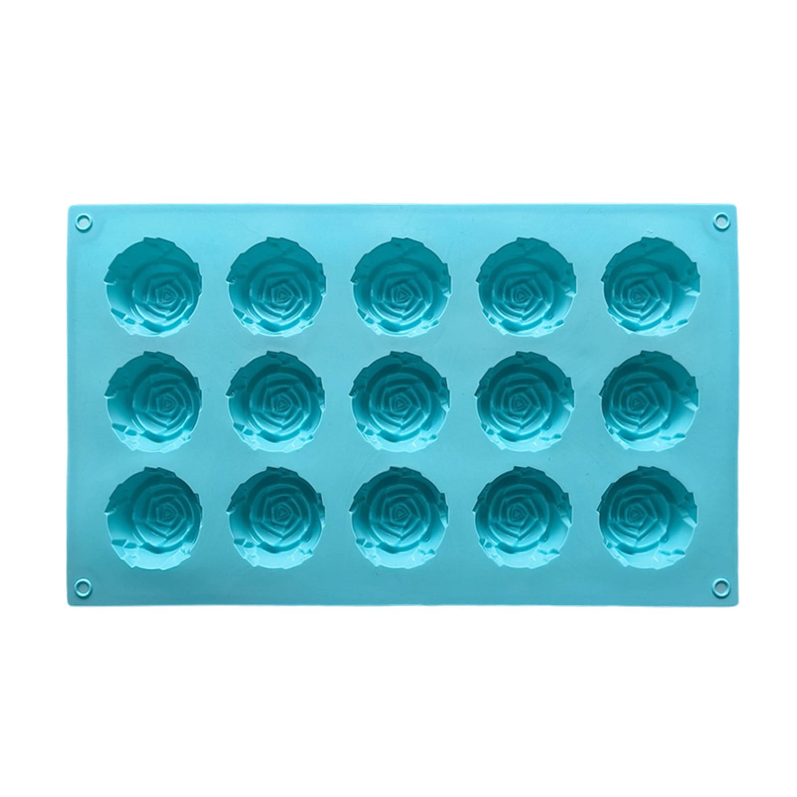 Rose Silicone Mold for Chocolate Candy Jelly Soap Making, Non-Stick ...