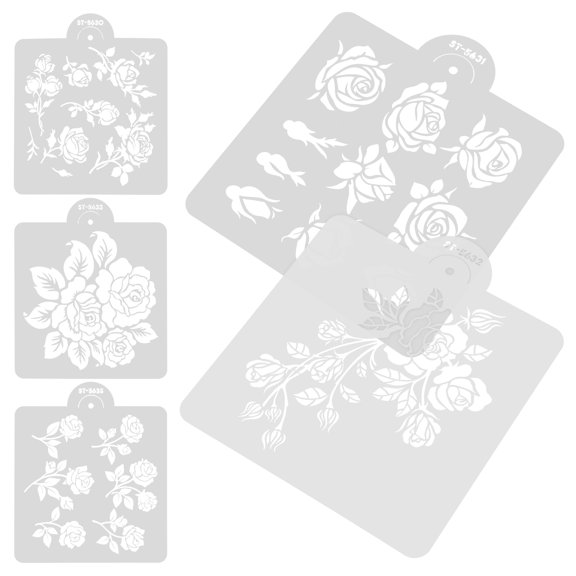 Moon And Stars Stencil