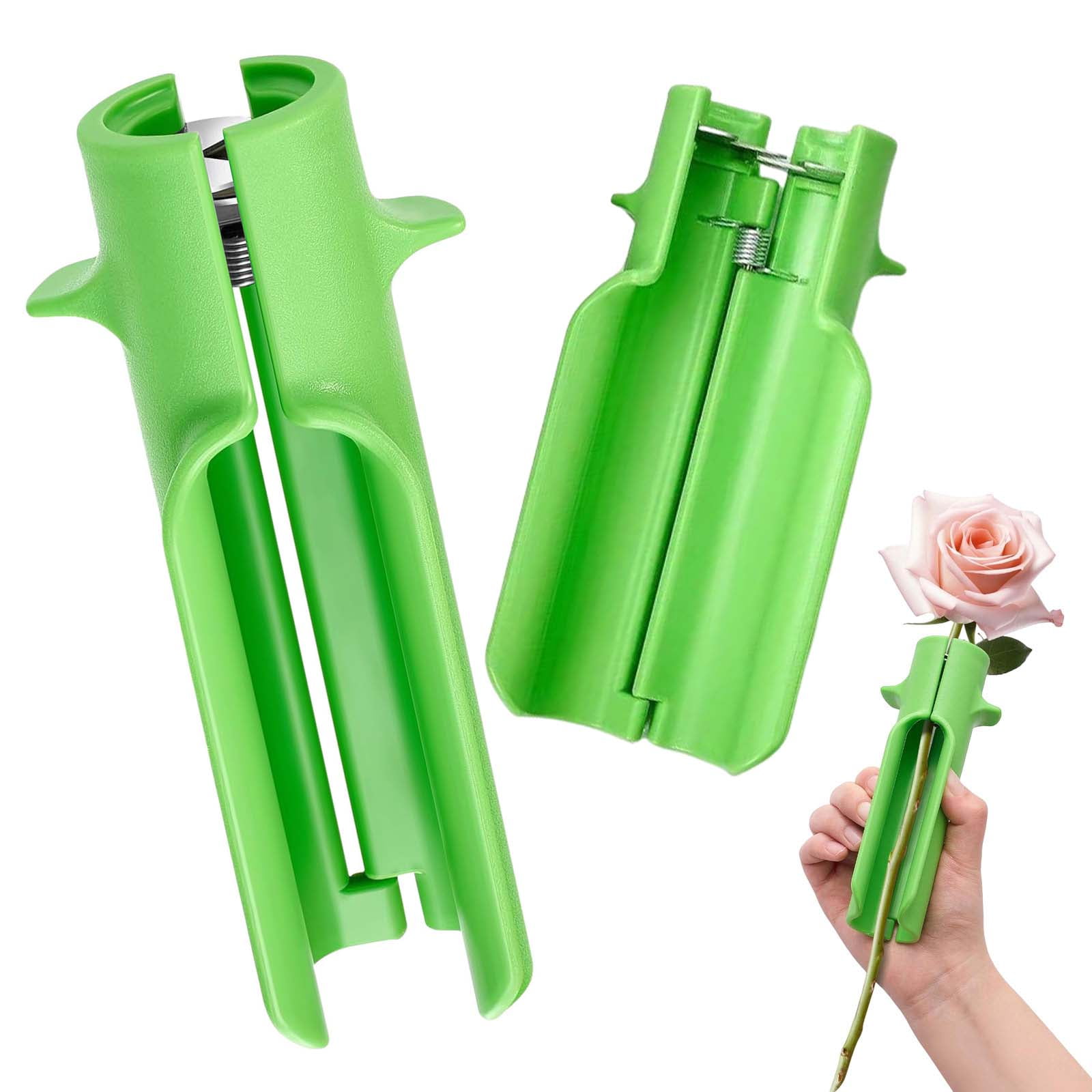 Rose Thorn Stripper Tool, Thorn Remover for Roses, Flower Leaf Stripper ...