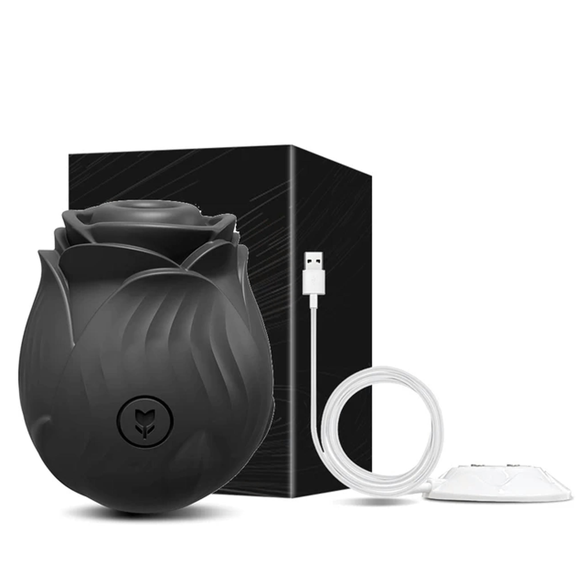 Rose Toy Clitoris Sucking Vibrator Suction Cup Vacuum Nipple Clitoral Stimulator Female Adult