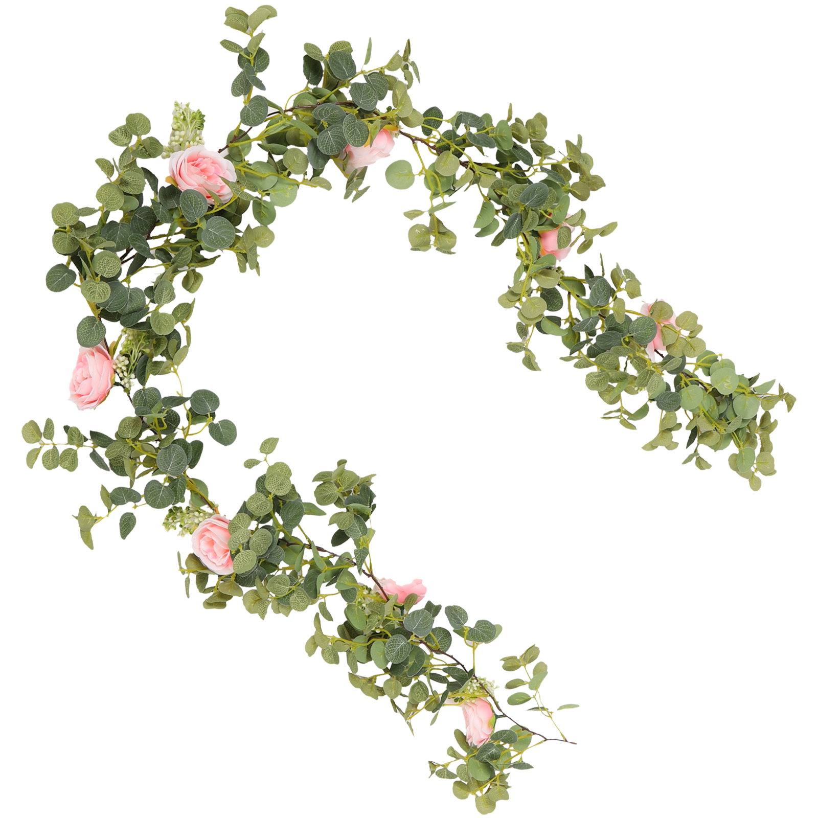 Rose Vine Home Decor Artificial Plants Vines Room Imitation Flower ...