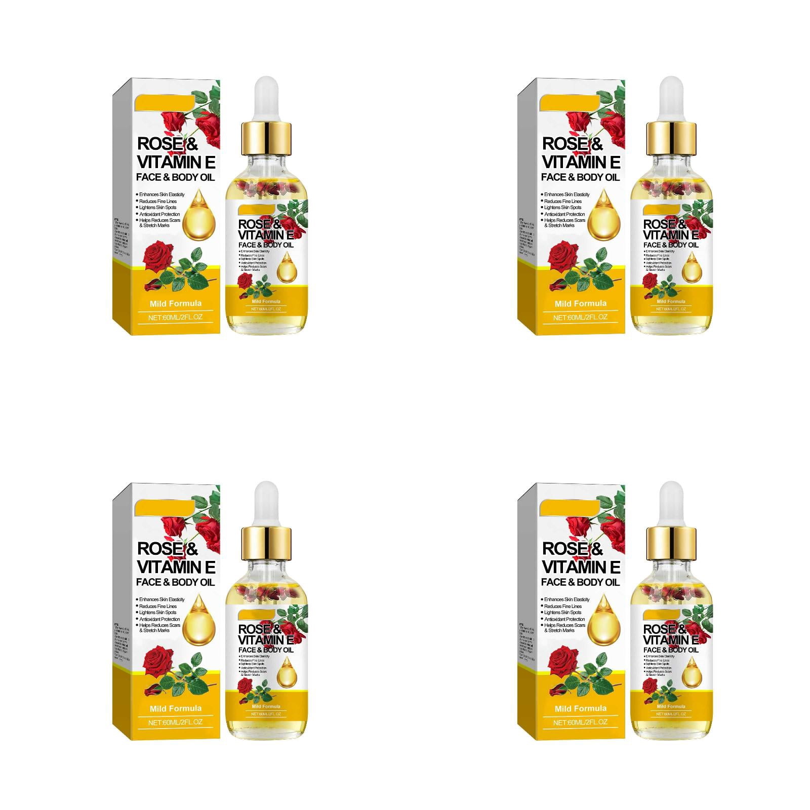 Rose Vitamin E And Moisturizing Oil Nourishes The Body Reduces And ...