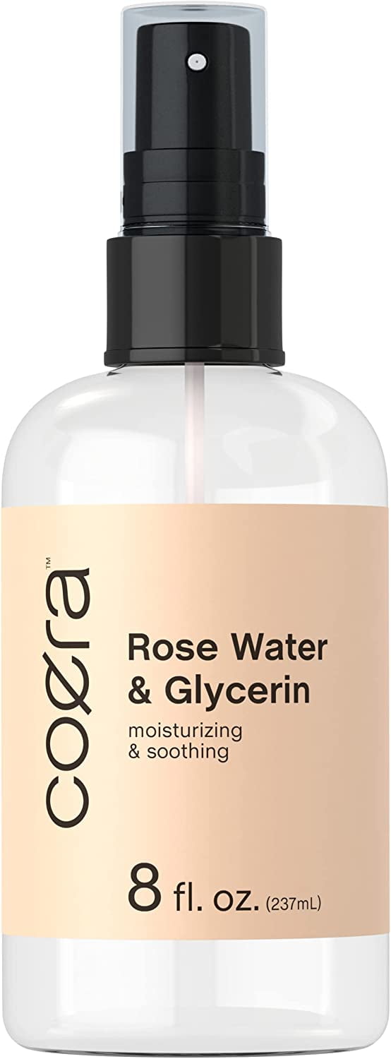 Rose Water & Glycerin | 8 fl oz | Moisturizing Spray for Face, Skin ...