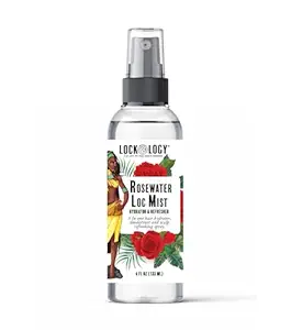 Rose Water for Locs; Rosewater for Hair Spray, Natural Hair and Loc ...