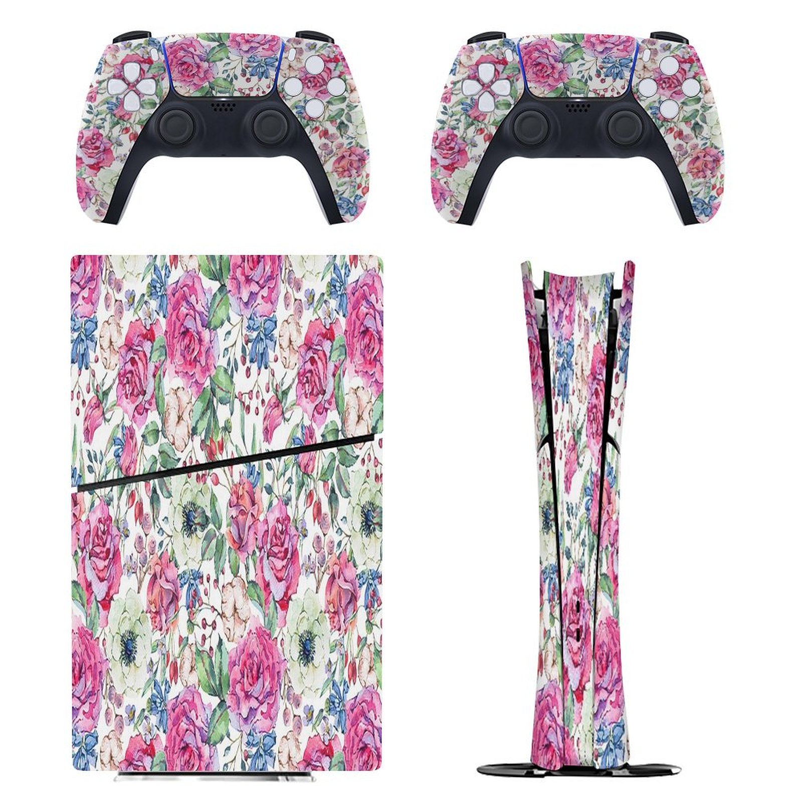 Rose Wild Fruit Flower Oil Painting PS5/PS5 Pro/PS5 Slim Digital Disc ...