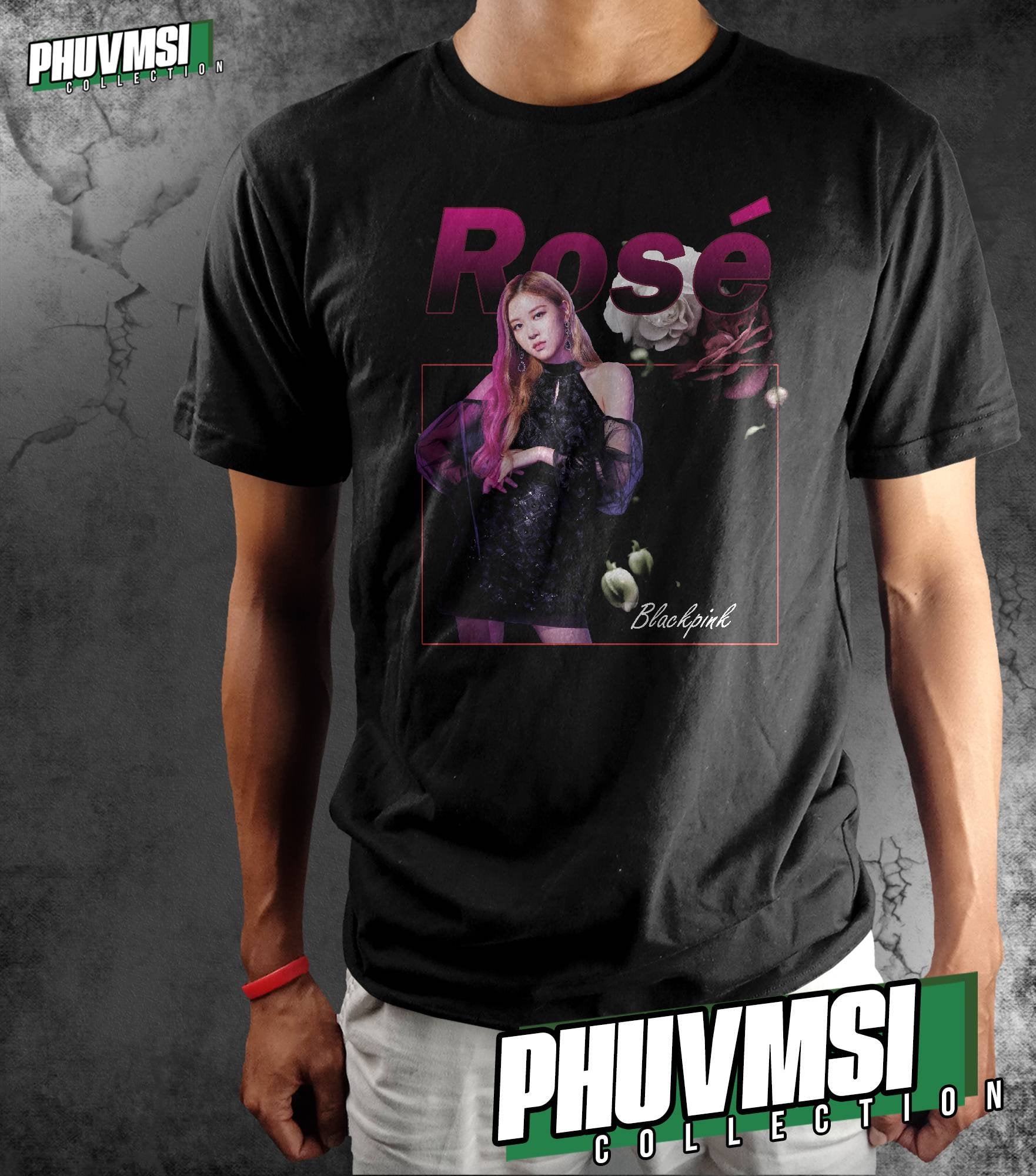 Rose blackpink shirt,Roseanne Park shirt,Rose blackpink tshirt, Kpop ...