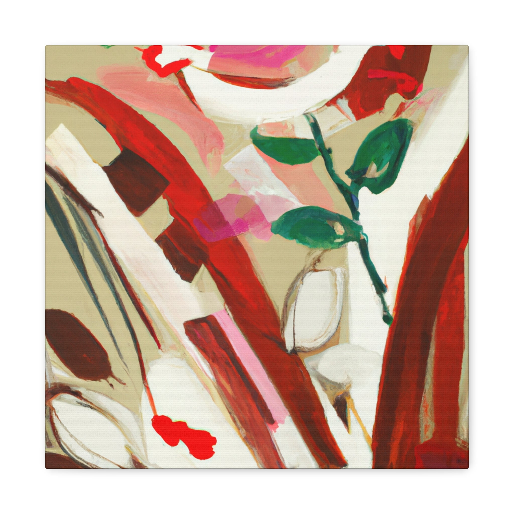 Rose in Expressionism - Canvas - Walmart.com