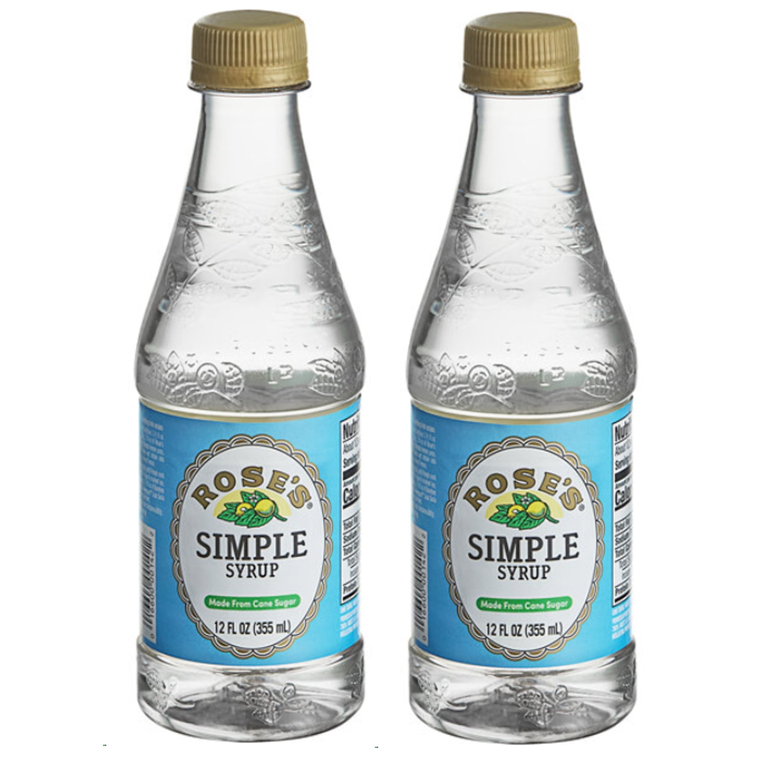 Roses Simple Syrup 12 fl. oz - 2 Pack for Office Breakroom - Walmart ...