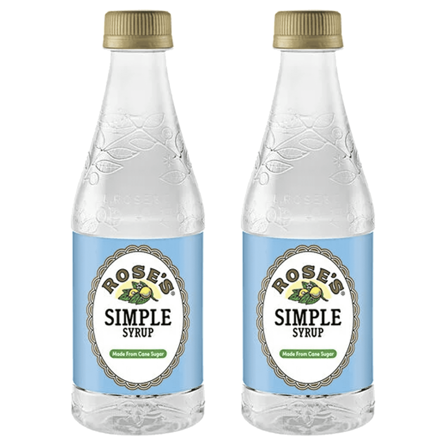 Rose’s Simple Syrup 2 Pack 12 OZ Bottle, | Perfect for Cocktails ...