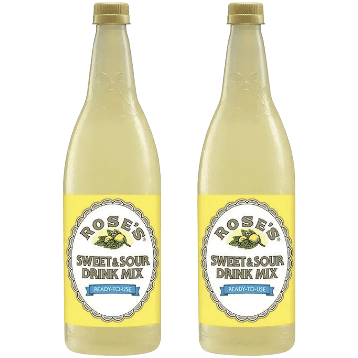 Rose’s Sweet & Sour Syrup 2 Pack 1 Liter Bottle, | Perfect for ...