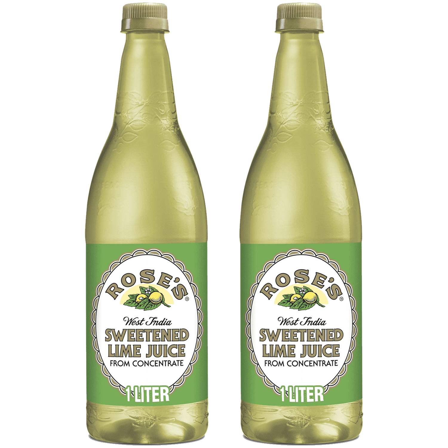 Rose s Sweetened Lime Juice 1 Liter Bottle Perfect for Cocktails Beverages and Mixers Walmart