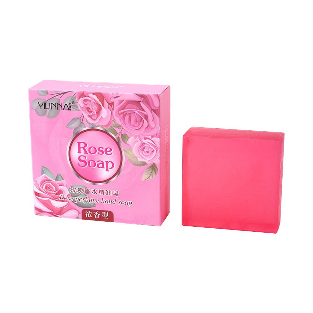 Rose soap, rose handmade essential oil soap, ladies perfumed soap. Rose aromatherapy essential ...