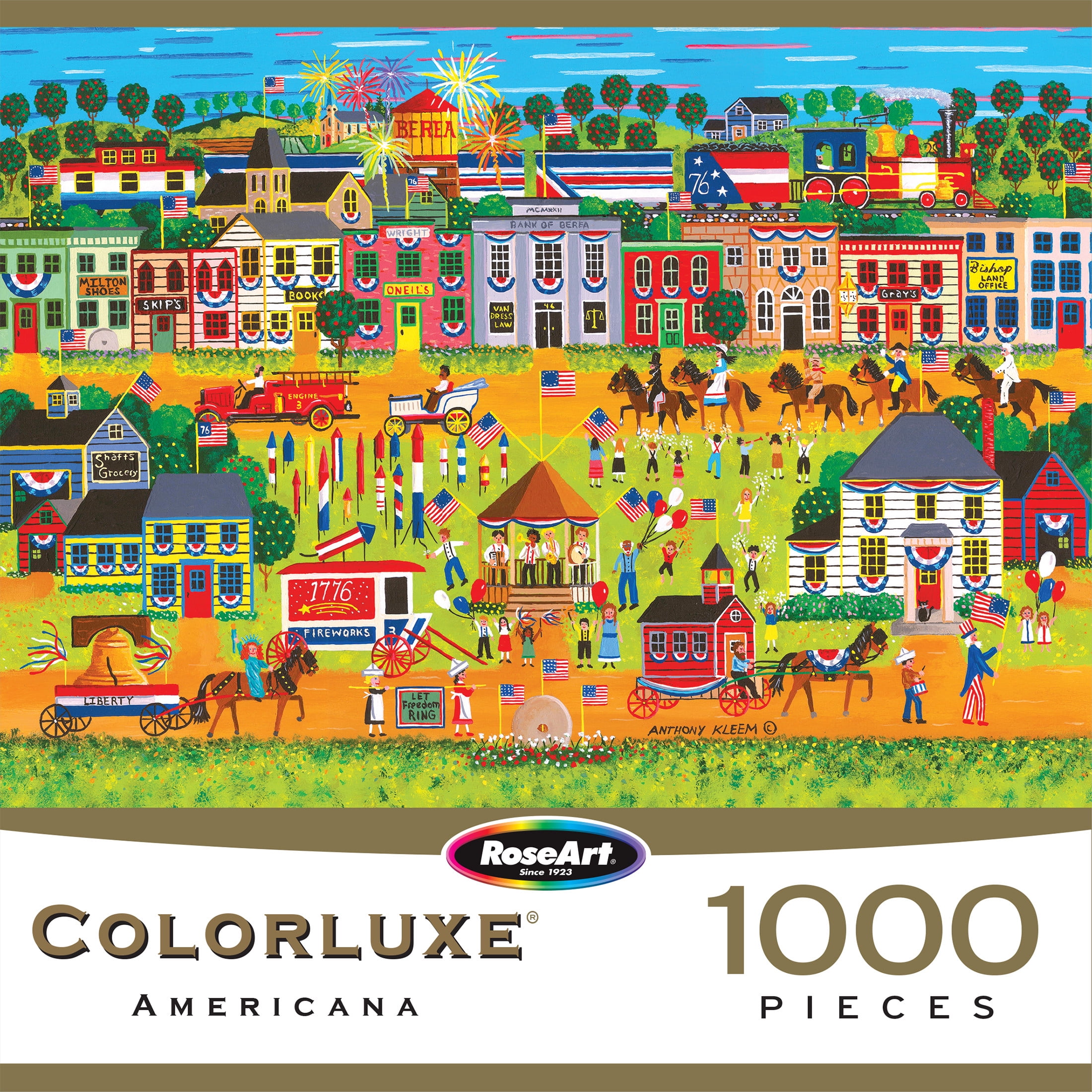 RoseArt Colorluxe 1000-Piece Fourth of July Jigsaw Puzzle - Walmart.com