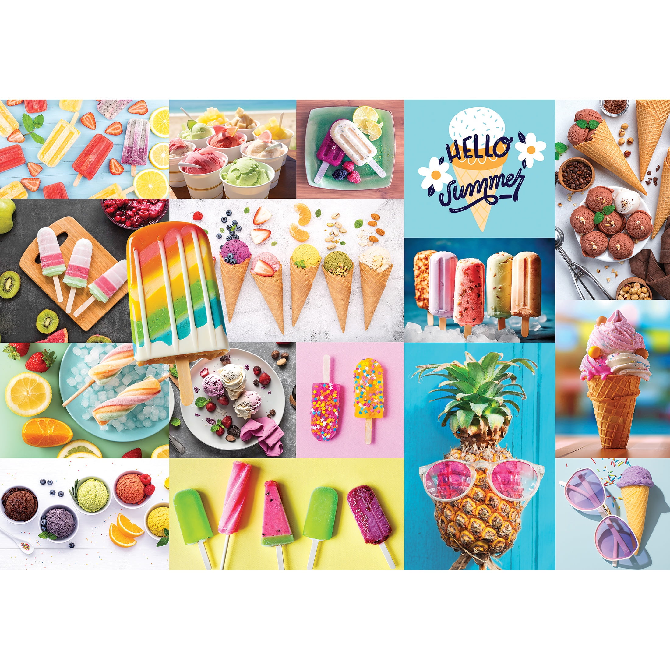 Colorluxe 300 Piece Summer Treats Jigsaw Puzzle - Walmart.com