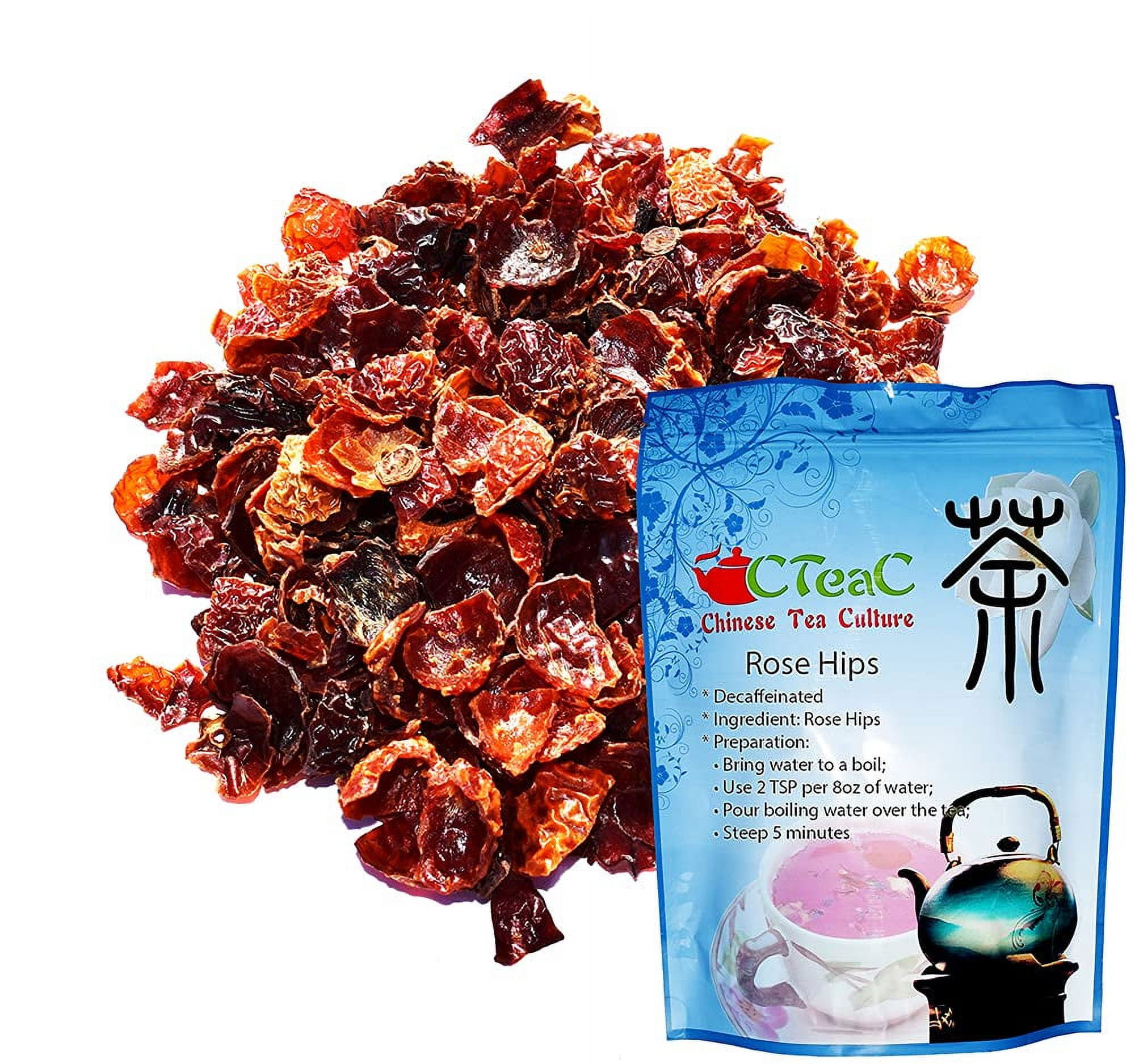 RoseHips - - Decaffeinated - Flower Tea - Loose Leaf Tea - 4oz ...